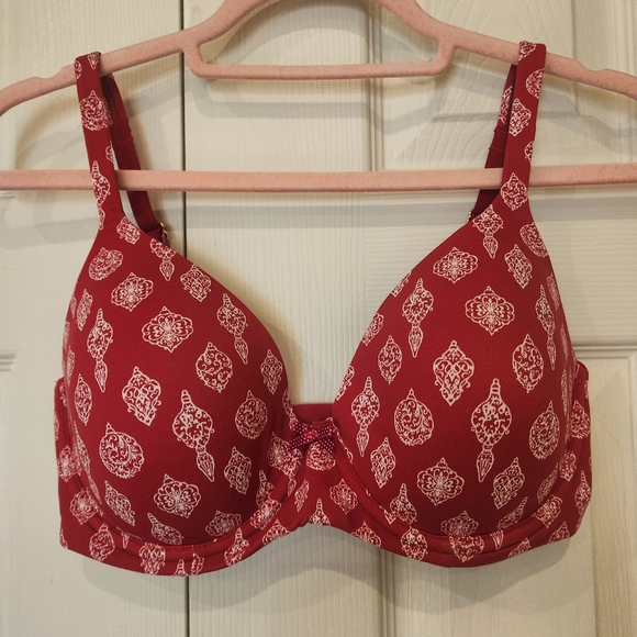Soma | Intimates & Sleepwear | Soma Embraceable Full Coverage Redwhite ...